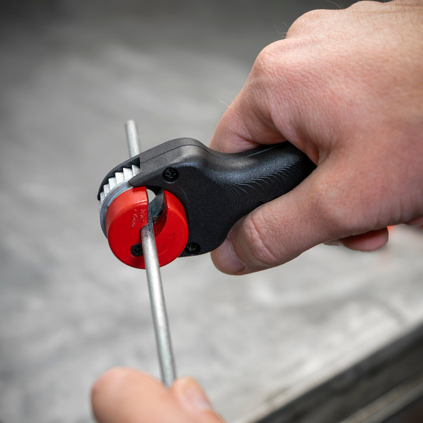 TGR 3/16” Automatic Ratcheting Brake Line Tube Cutter with Hand Reamer ...